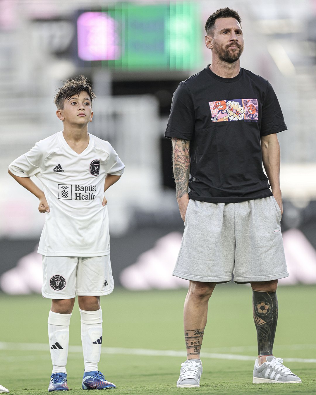 Thiago Messi 2024 Soccermoms. CHAMPIONS!” Lionel Messi's Wife