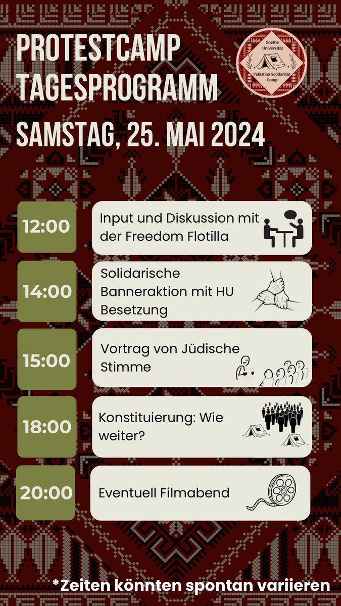 Goethe Students 4 Palestine (@Students4PalFFM) / Posts / X