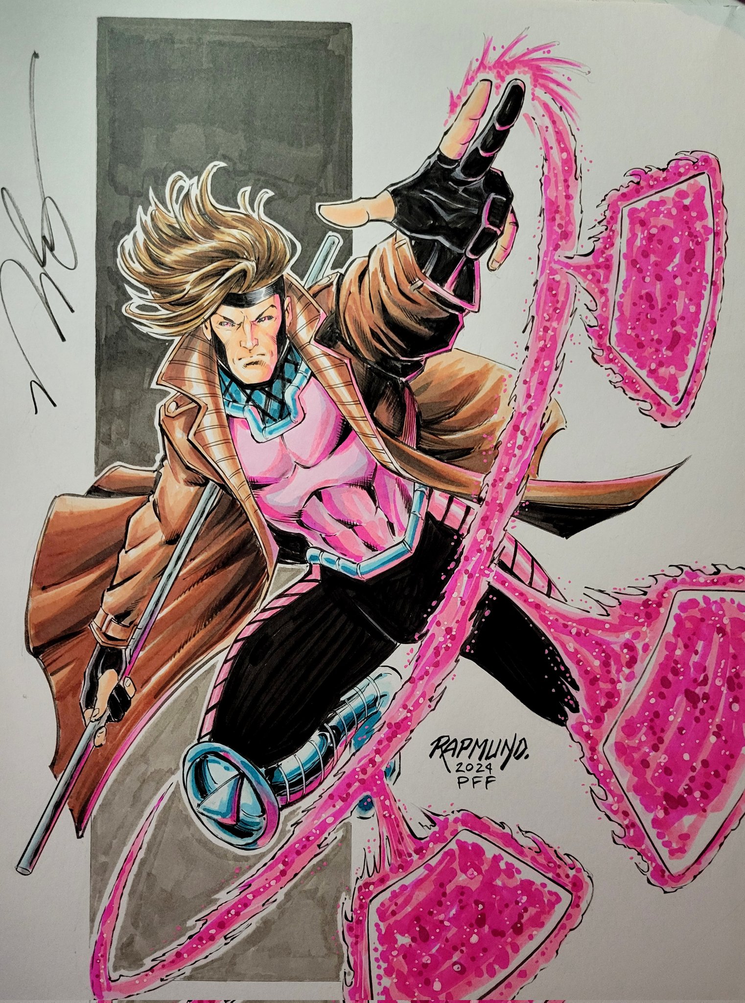 X Men Gambit Drawing Lover This Sketch Gambit By @ink4884 #gambit
