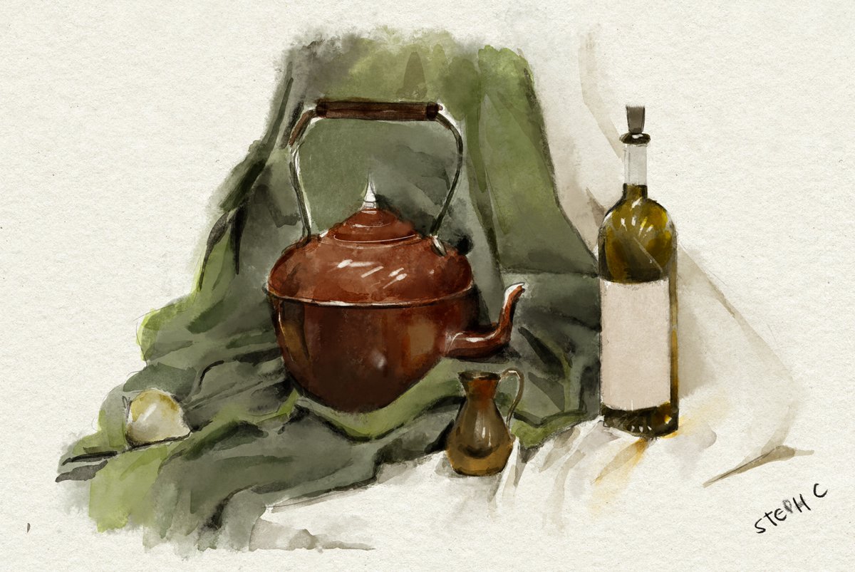 「I like pot and shiny 」|Stephのイラスト