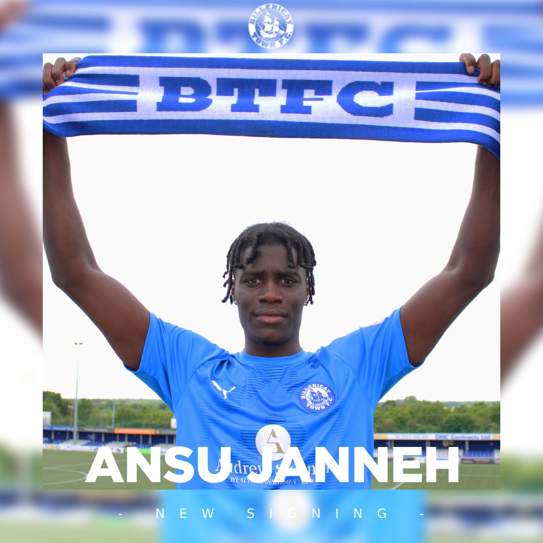 Billericay Town FC on X The club are delighted to announce the signing of Hastings United midfielder Ansu Janneh who becomes our first summer addition The 25 year old made 18 appearances last