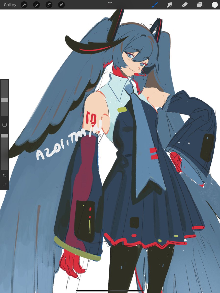 初音ミク 「New creacher Miku incoming soon 」|Count Draculacha 🦇のイラスト