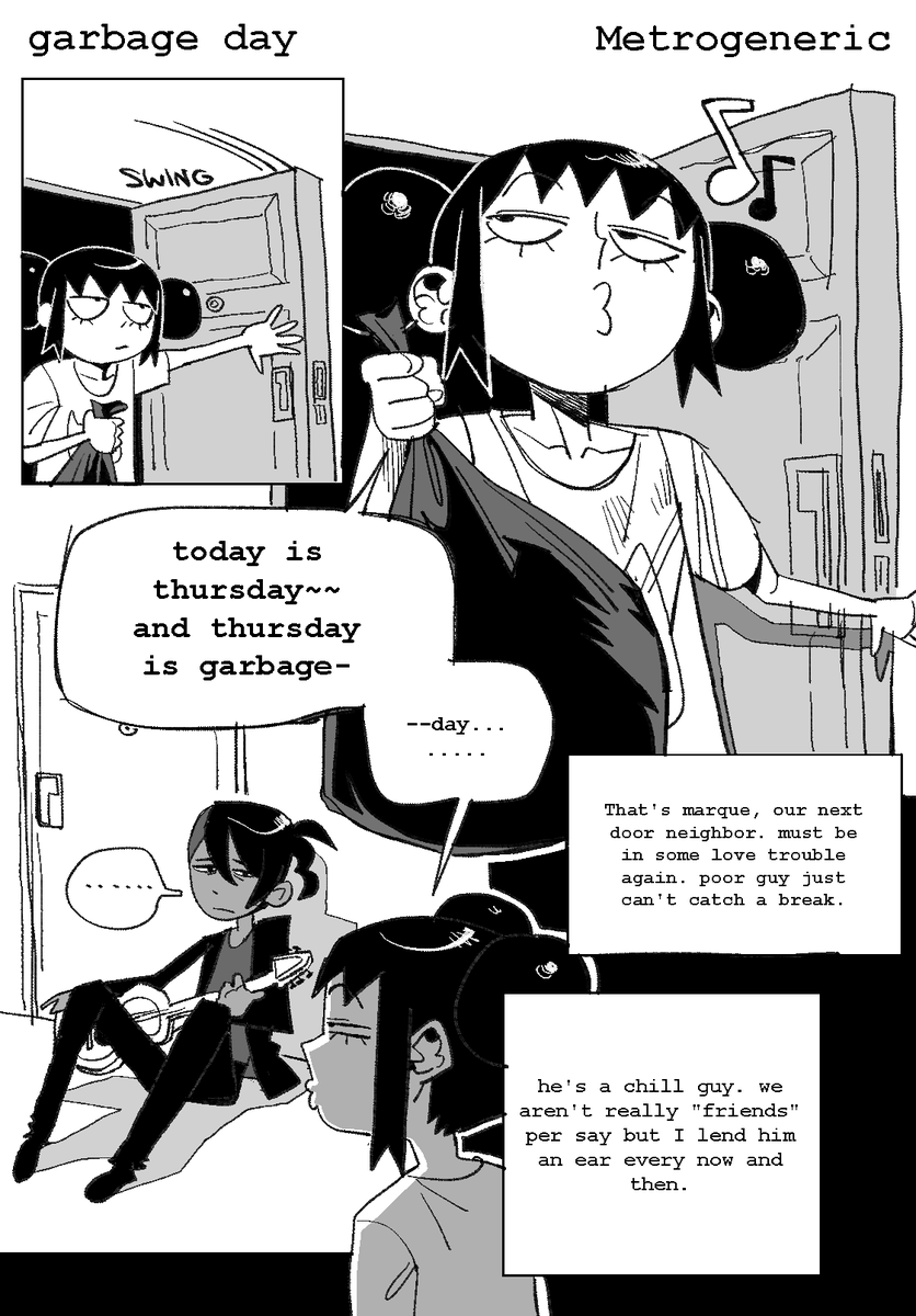 「garbage day 」ennuの漫画