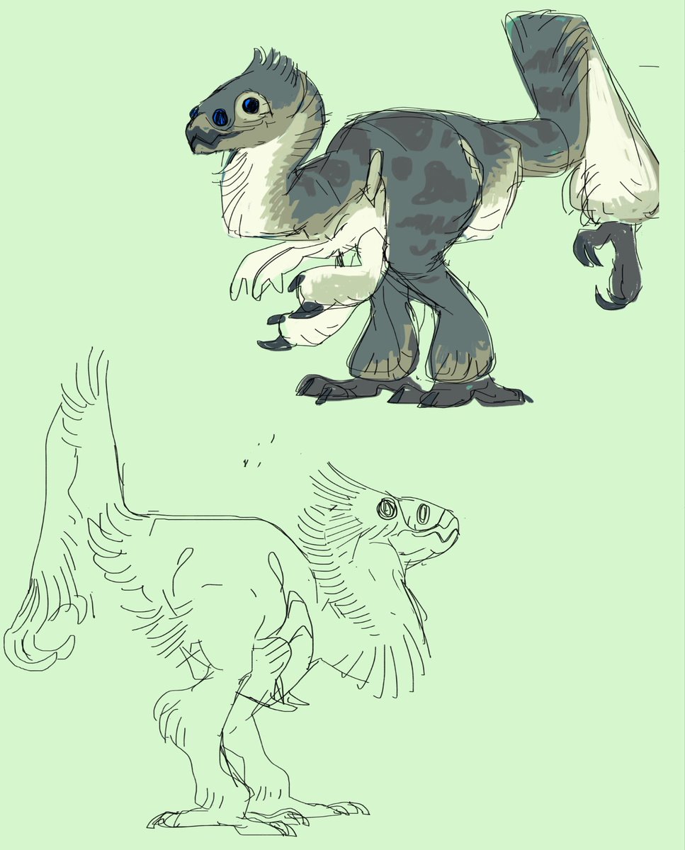 「Part two of how my characters see eachother. 」Dimetrodoneの漫画