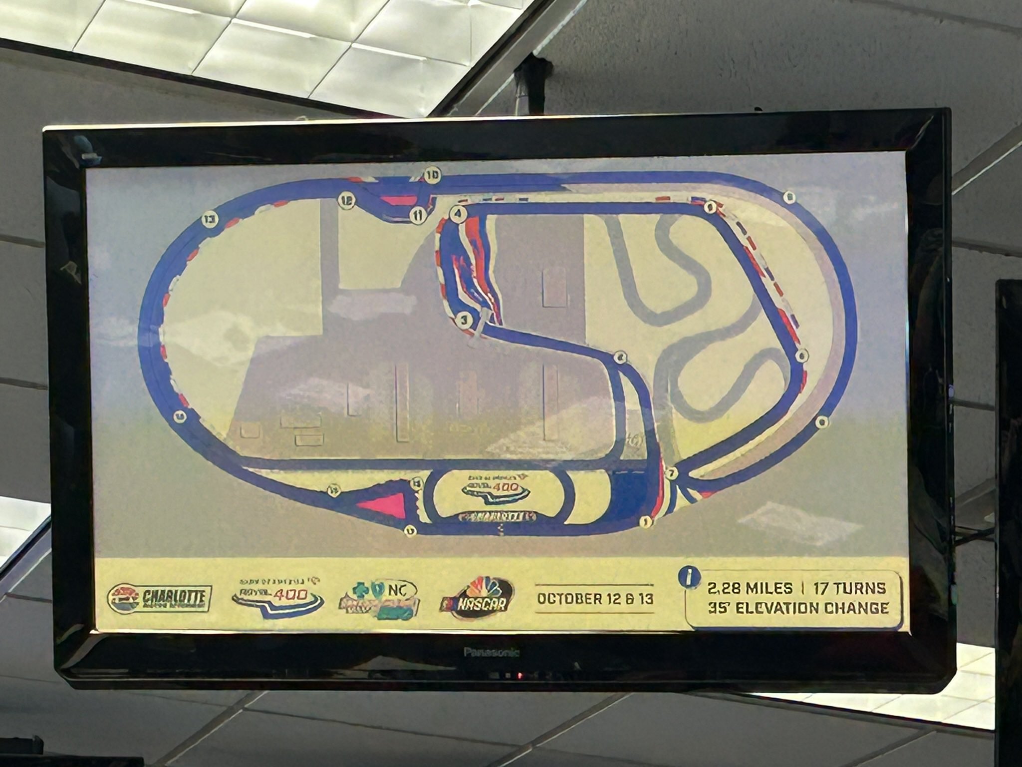 Charlotte Speedway Track Layout NASCAR Makes Adjustment To Charlotte