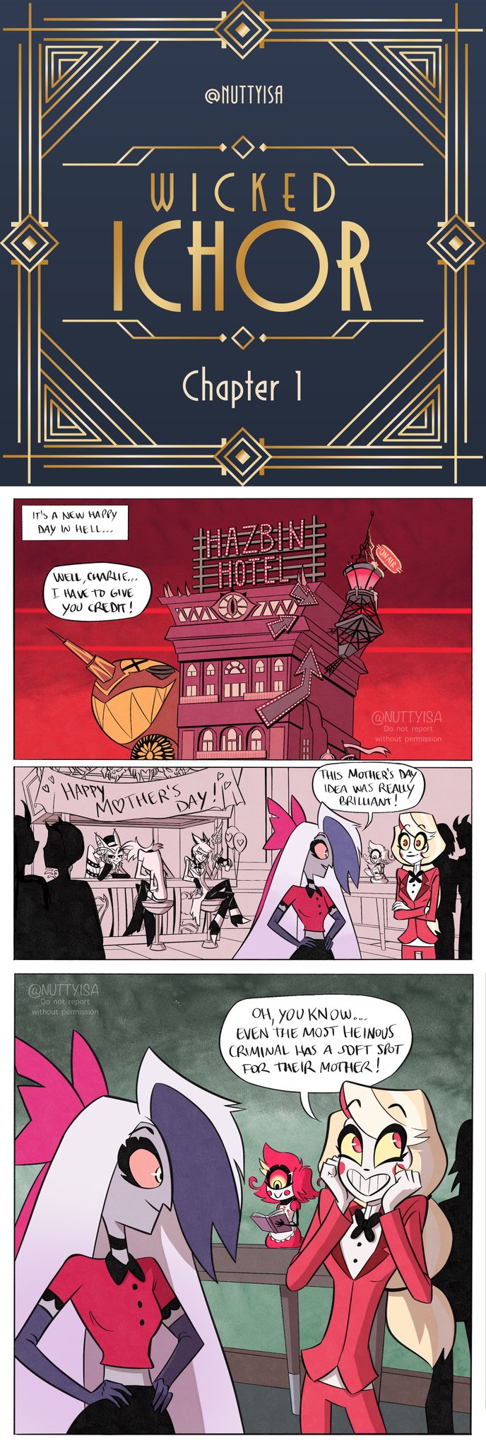 Hazbin Hotel Comic Hazbin Hotel Prequel Comic (Includes All
