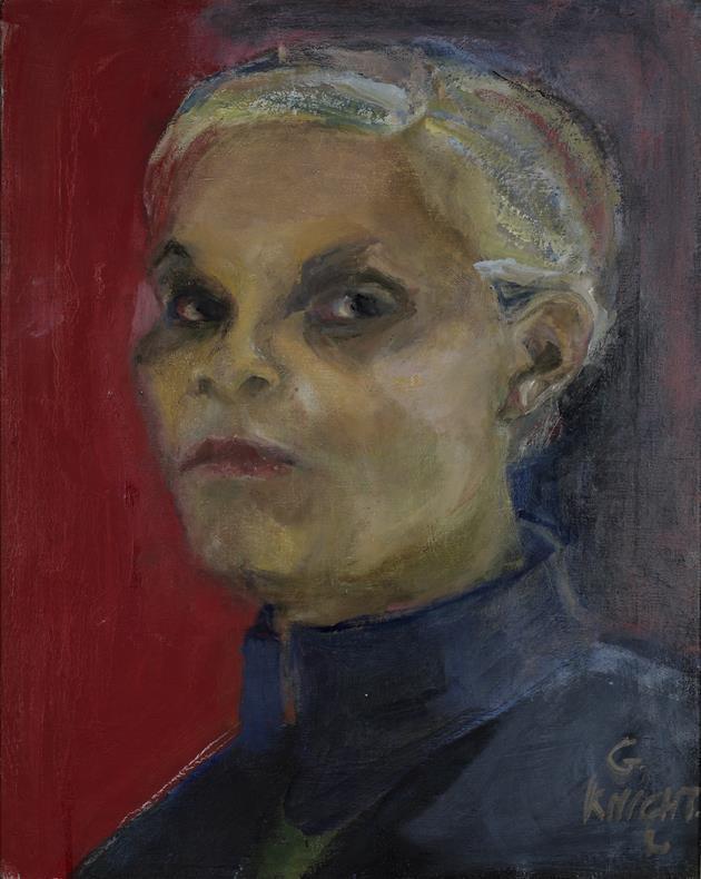 Jacob Lawrence Self Portrait