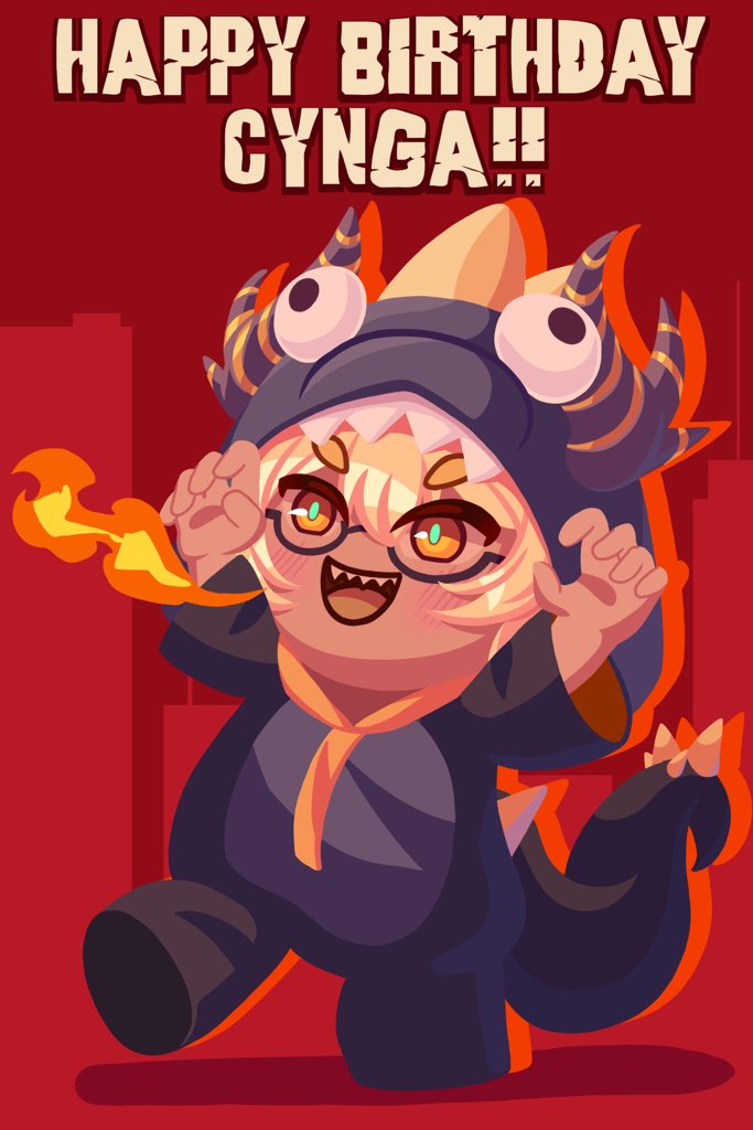 「Happy birthday !!#cyngart 」|zetのイラスト