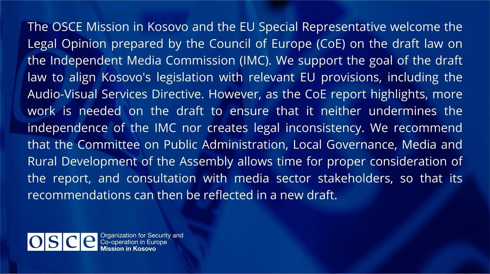Opiniones Osce Advisory Opinion ECHR ECHR / CEDH
