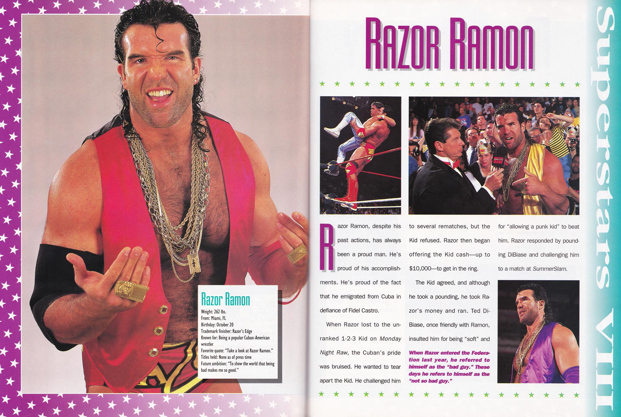 Razor Ramon Famous Quotes WWF Wrestling On X: "Razor Ramon Page From