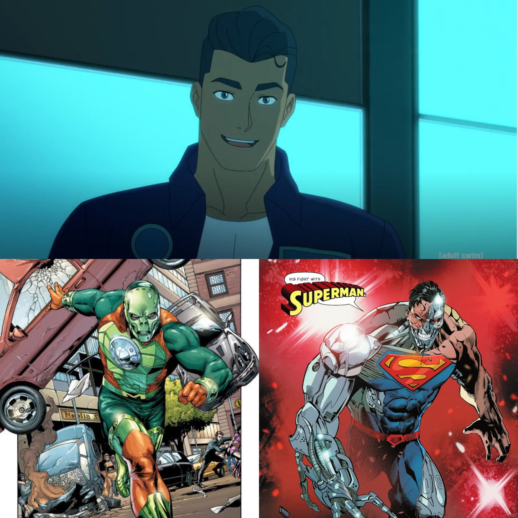 Cyborg Superman Vs Metal Lo