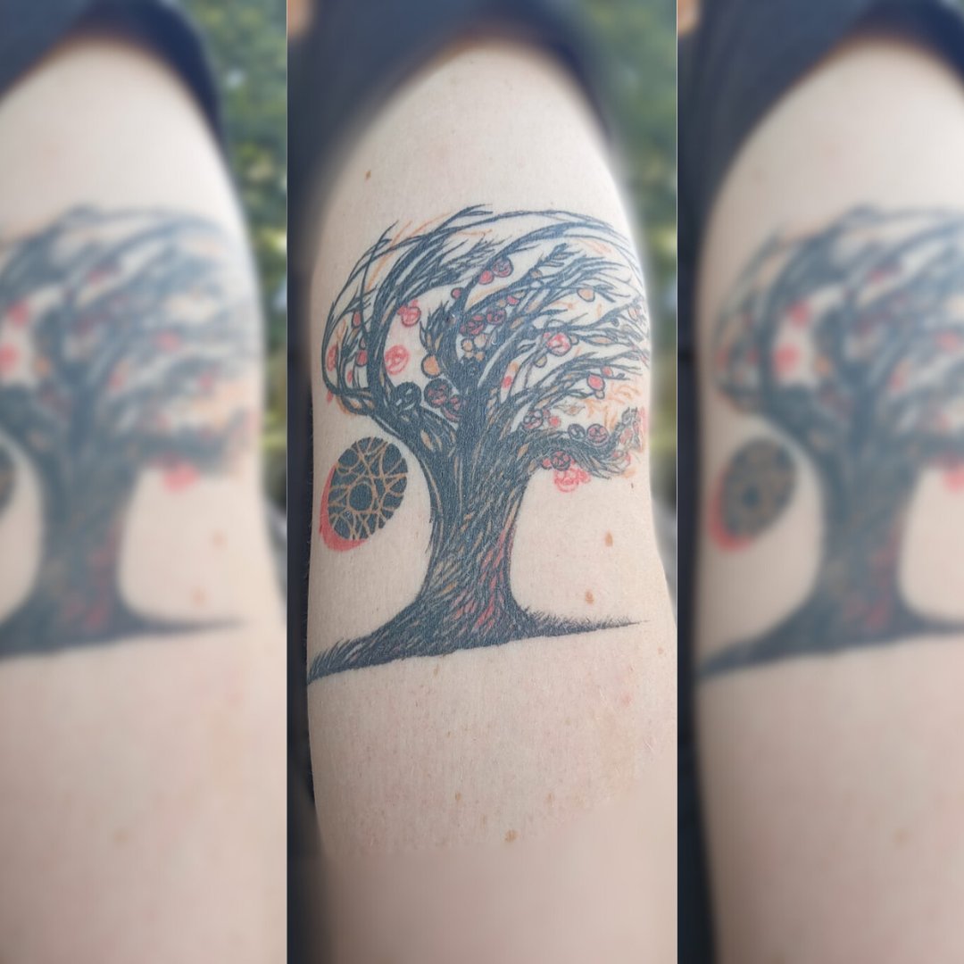 Halloween Tree Tattoos