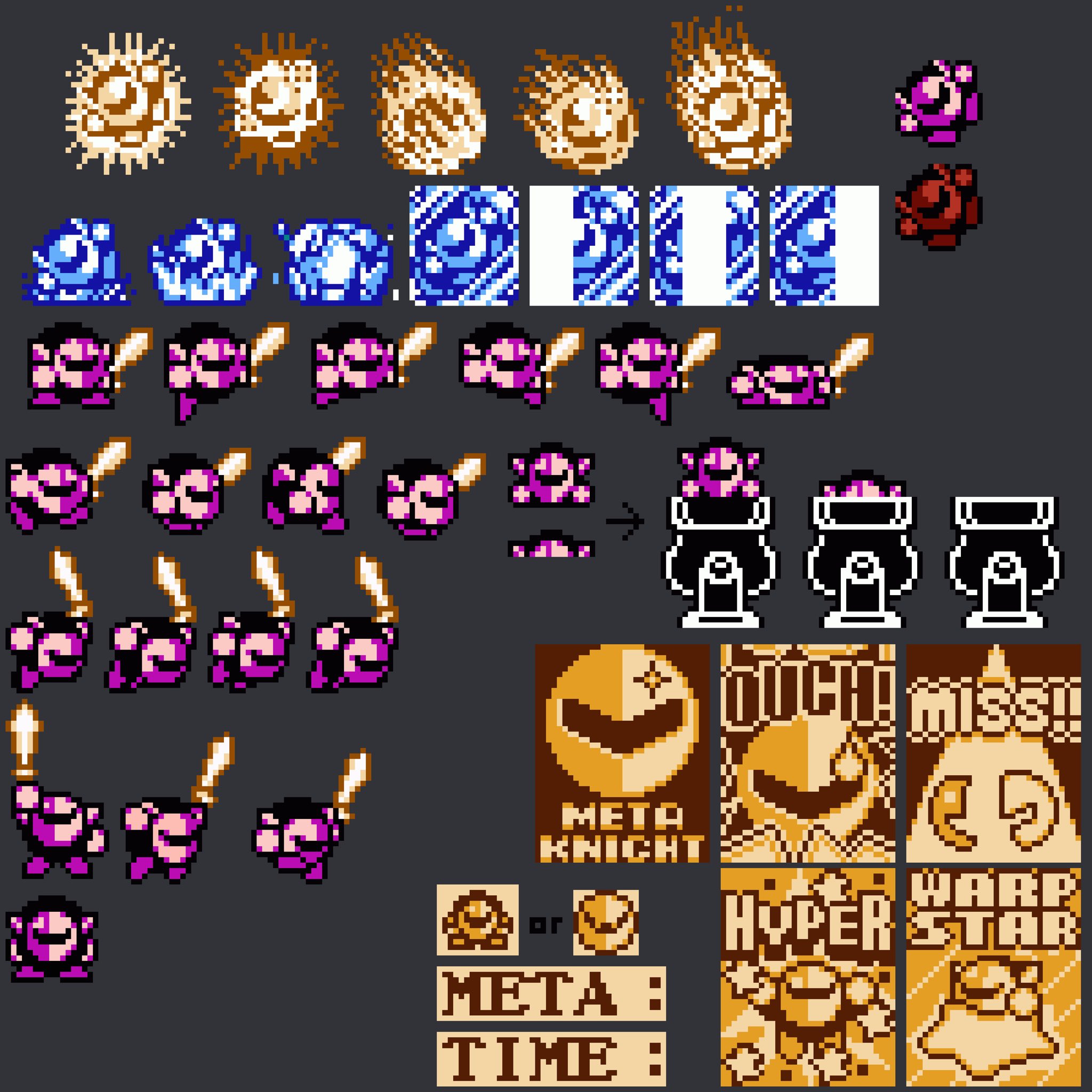 Meta Knight Sprite