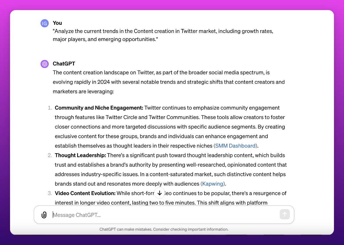 GPT-4o is JUST insane. But still people are not using it to get rich ...