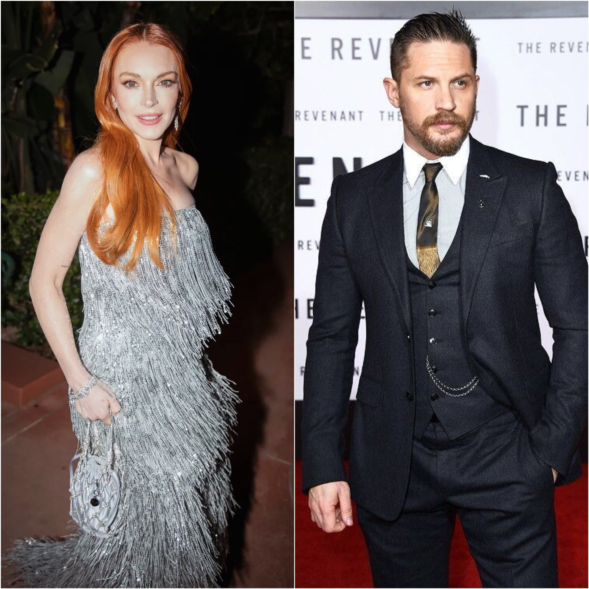 Tom Hardy Lindsay Lohan Tom Hardy And Lindsay Lohan Are Rumored To