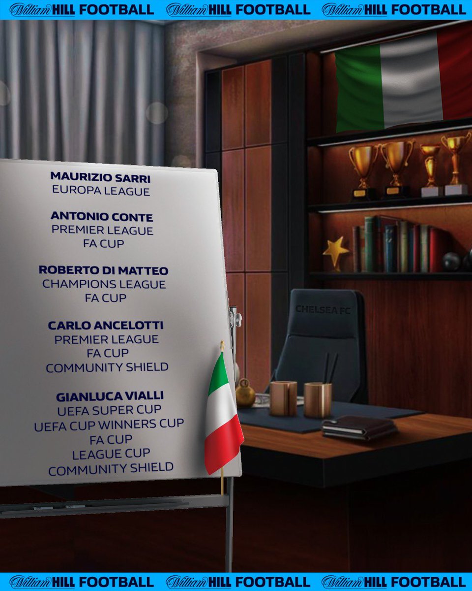 🇮🇹 Italian managers have brought success to Chelsea over the years. Can ...