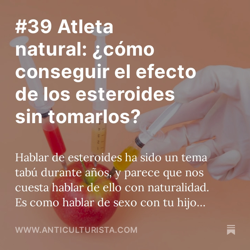 Te explico cómo saber si alguien es NATURAL o CICLADO: - Thread from El AntiCulturista ...