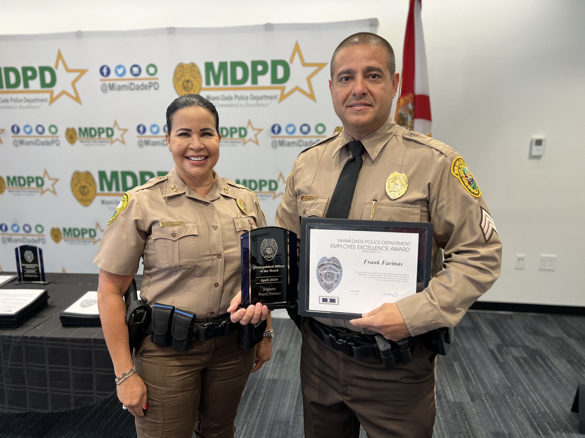 Miami Dade Police Uniform 219 Miami Dade Police Department Stock