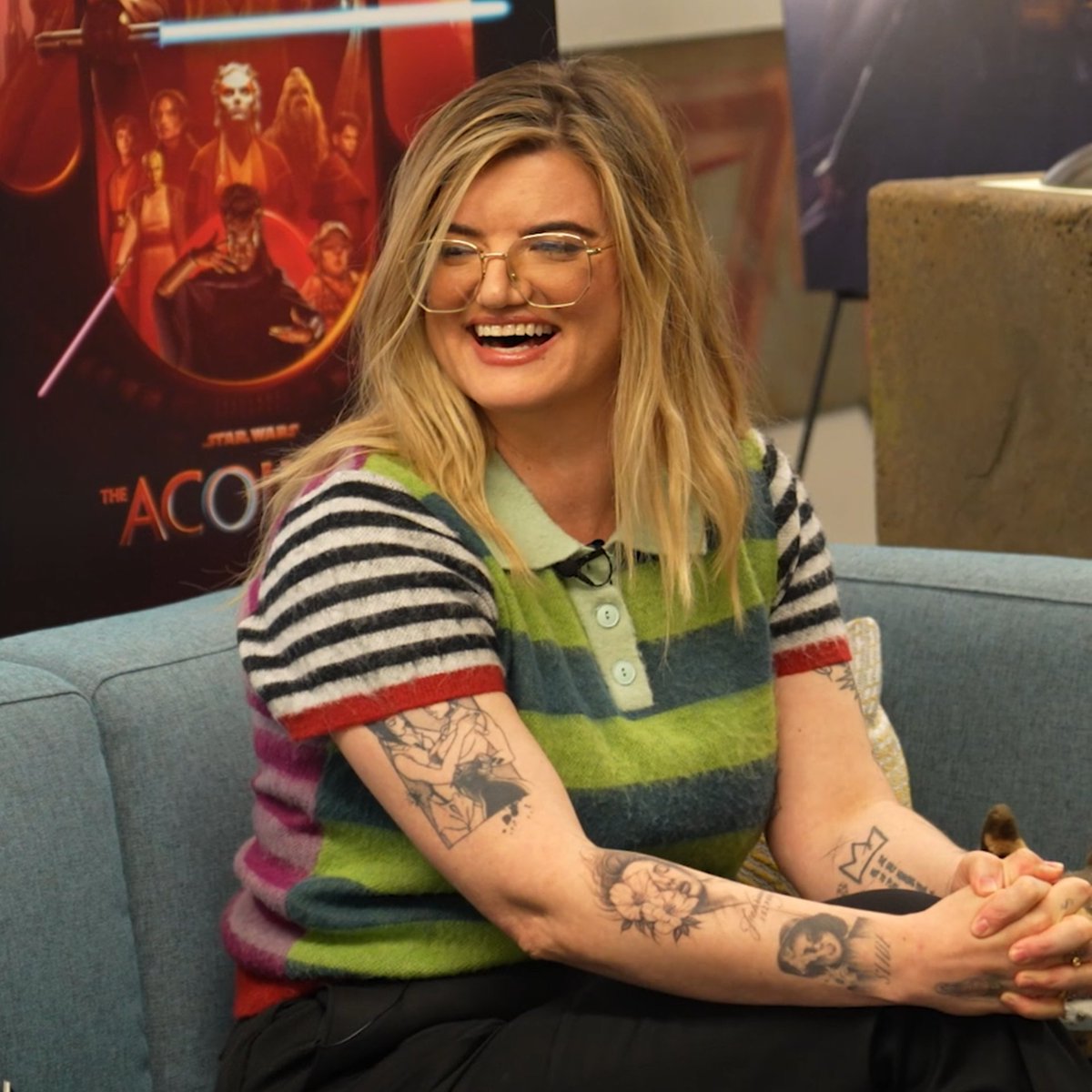 Leslye Headland Tattoos I WENT TO LUCASFILM!! | Acolyte Creator