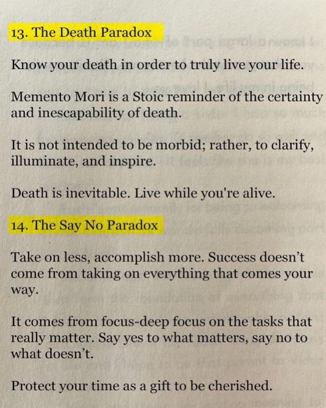 20 Most Powerful Paradoxes of Life by SahilBloom... 1-2: - Thread from ...