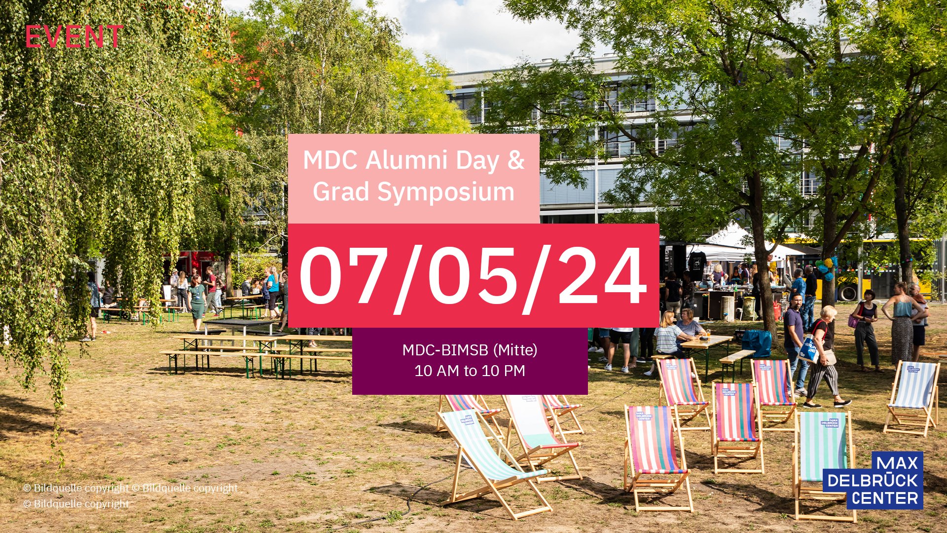 Mdc Berlin Logo MDC BIMSB: "🎼 Excited To Invite You To The 9th