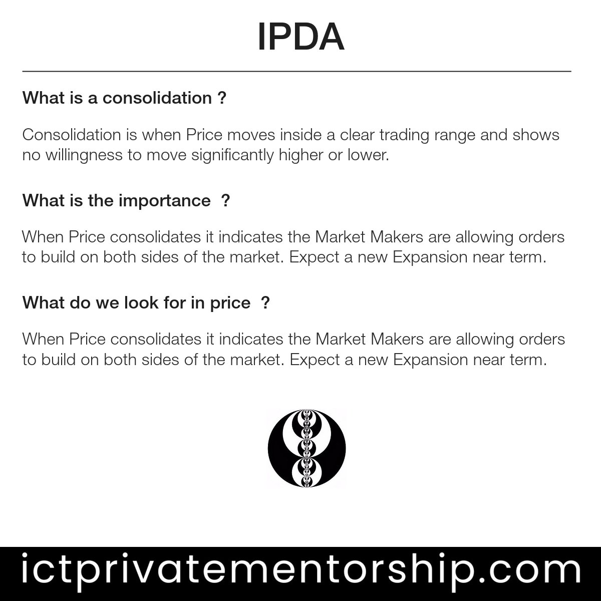 All of ICT teachings revolve around the understanding of IPDA. The ...