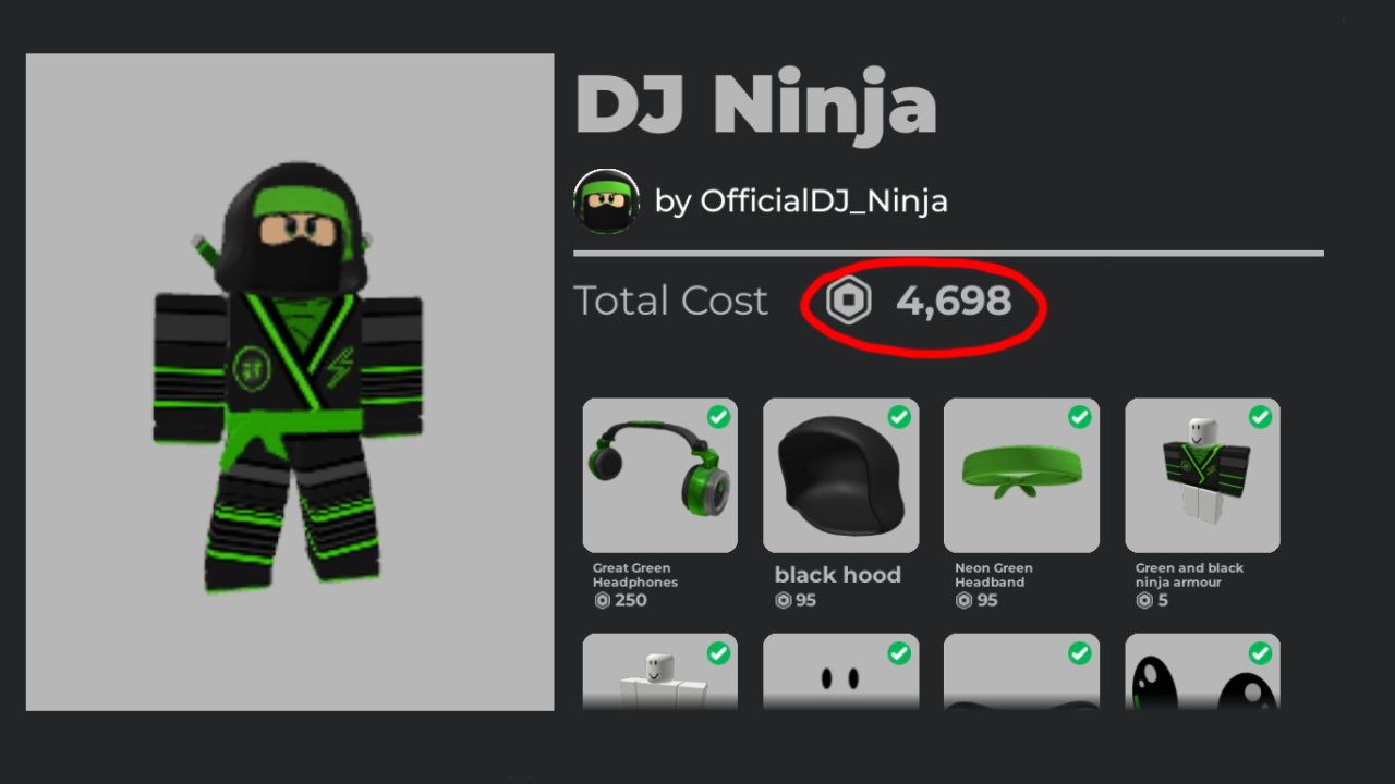 Neon Dj Roblox Avatar