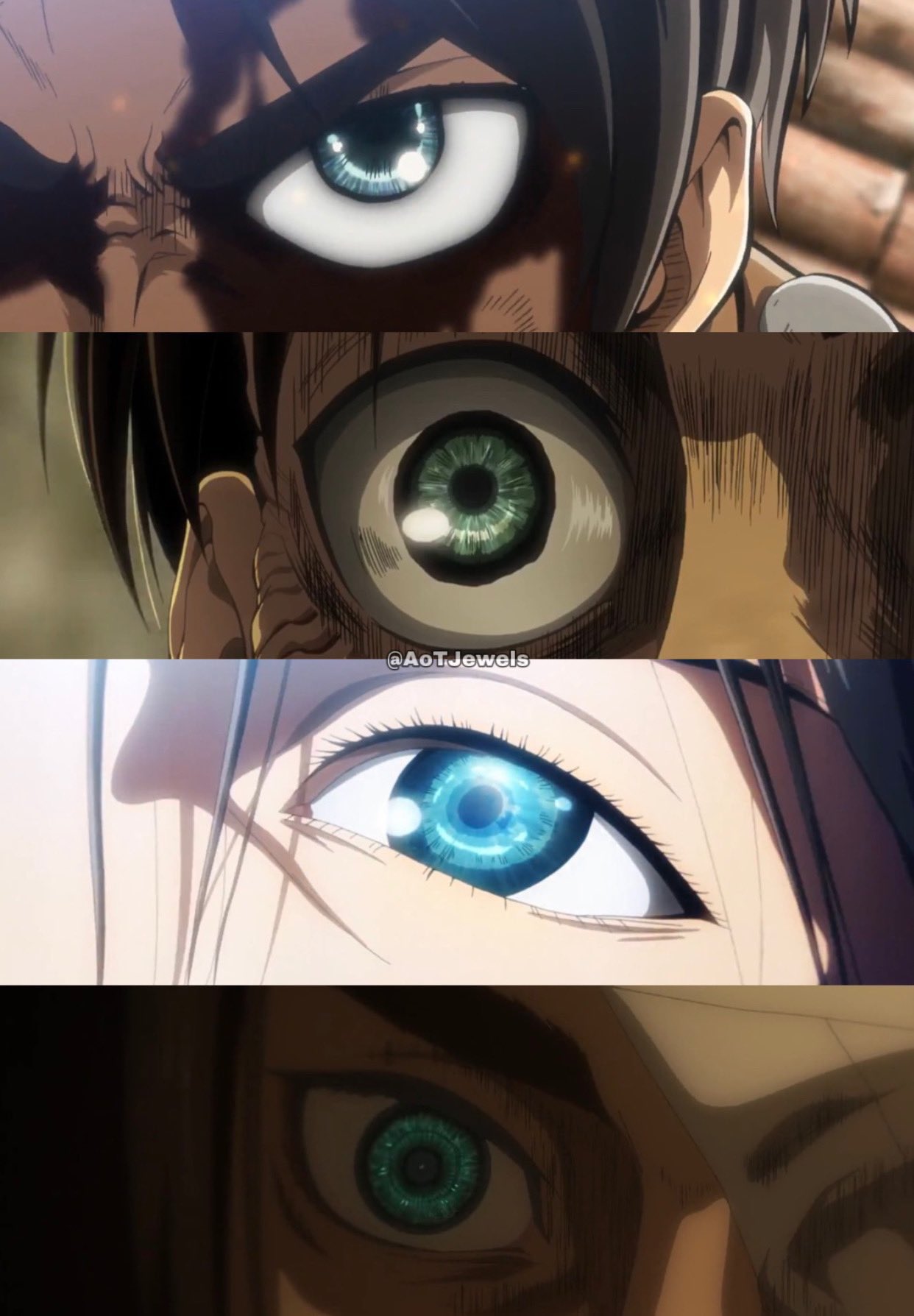 Eren Jaeger Eye Color The After Show From Anime News Network: Eren