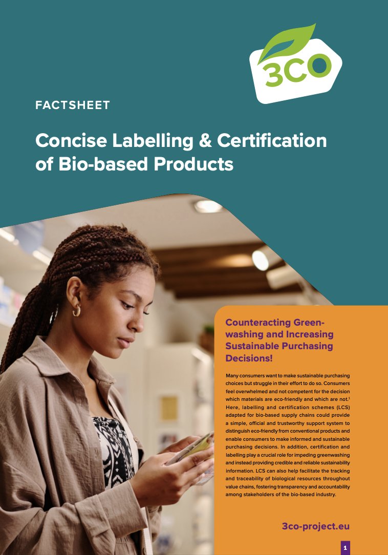 Concise Consumer Communication through Robust Labels for Bio-based ...