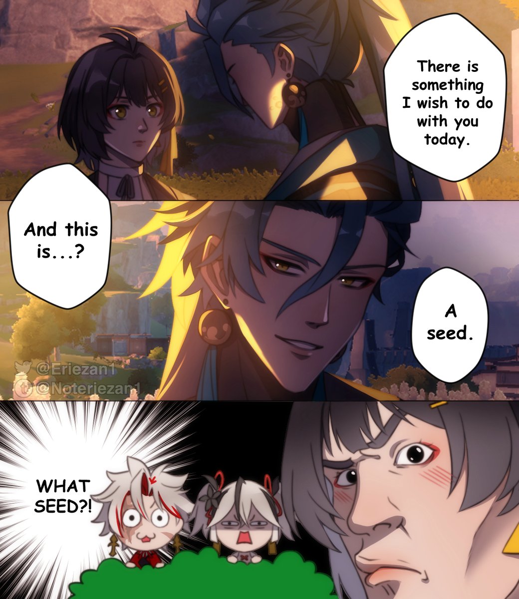 「Jiyan's seeds... #WutheringWaves #jiyan #rover 」Leiz (๑・ω-)~🔶の漫画