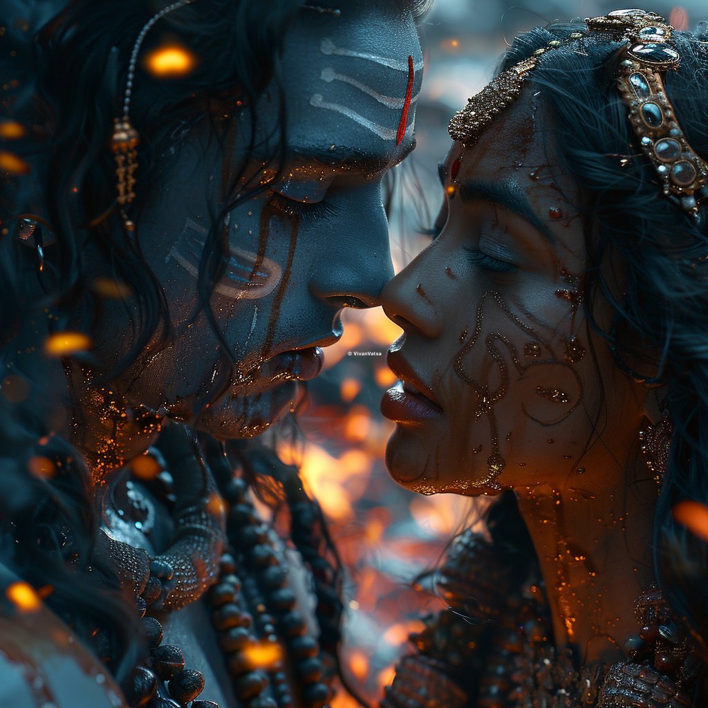 When Shiva’s wife Sati DIED, he lost the desire to love & went into ...