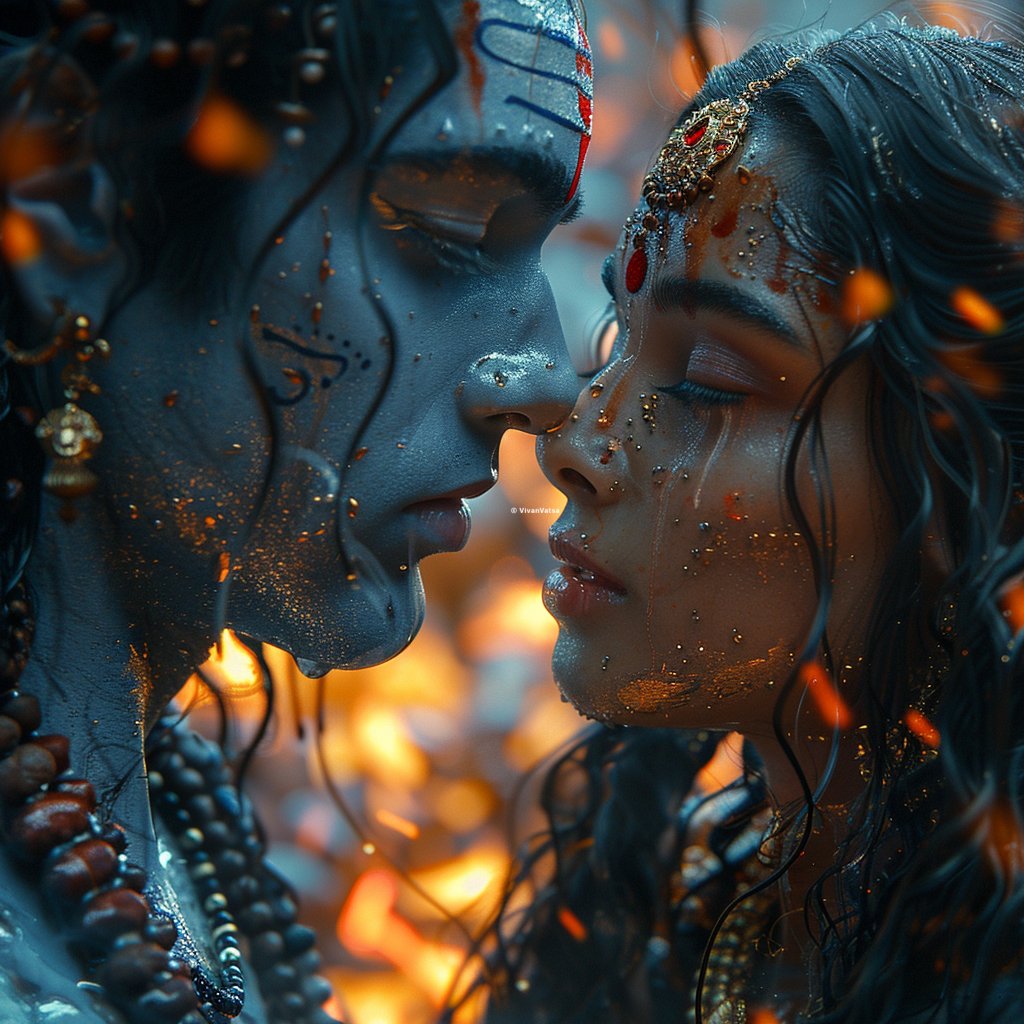 When Shiva’s wife Sati DIED, he lost the desire to love & went into ...