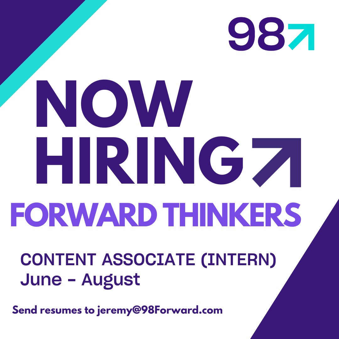 98Forward (@98forward) / Posts / X