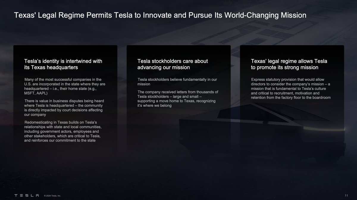 Here is a full 25-page presentation that Tesla's board of directors is ...