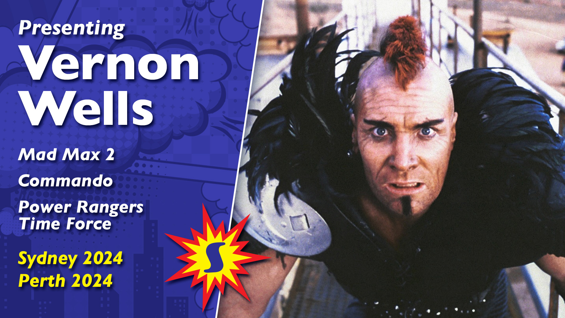Vernon Wells Wez Re Release: Actor Vernon Wells (Commando/Mad Max