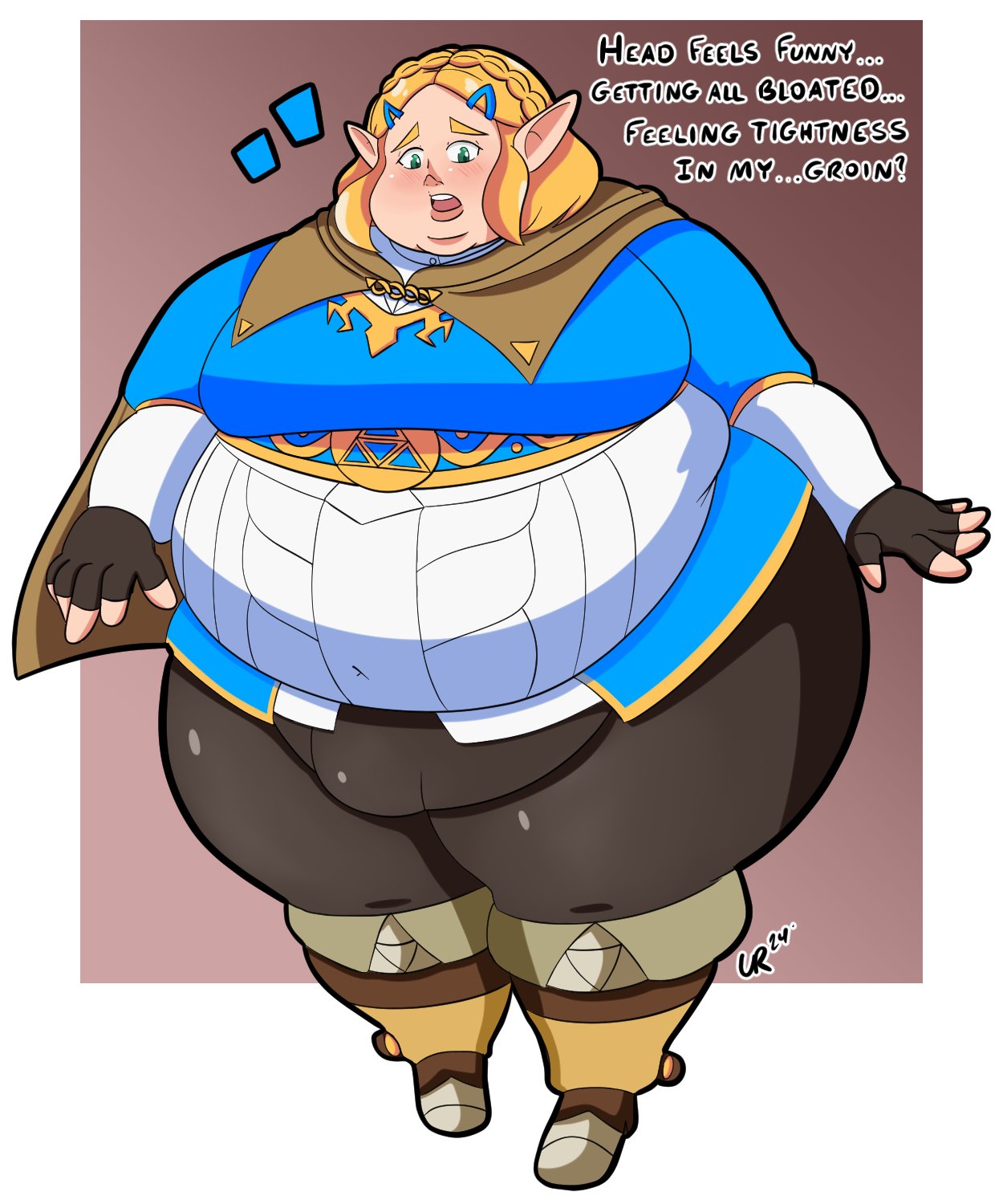 Zelda Weight Gain PersonDudeManGuy Hobbyist, Digital Artist