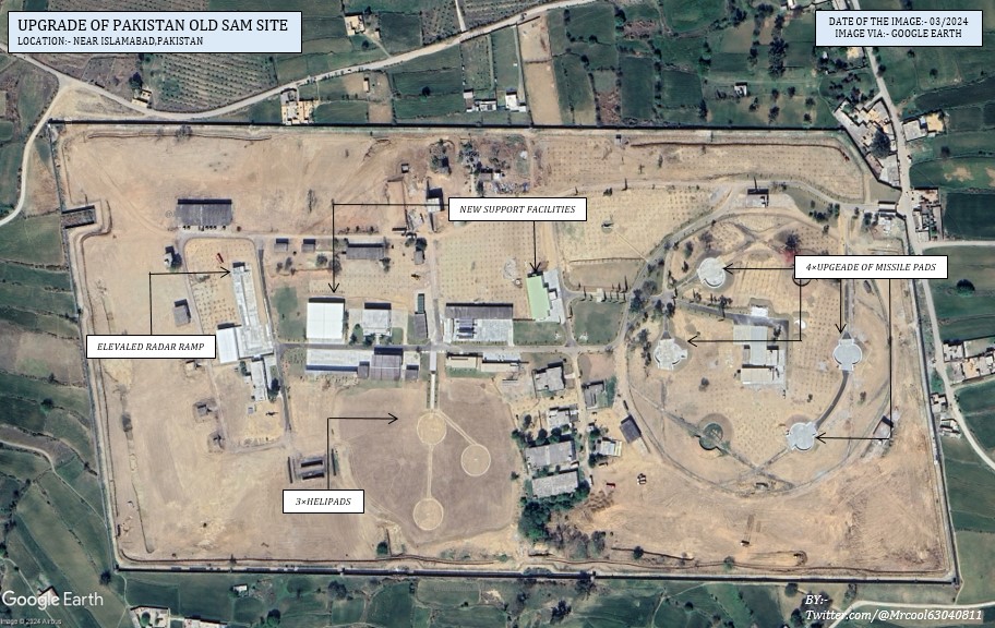 Sam Missile Site Layout