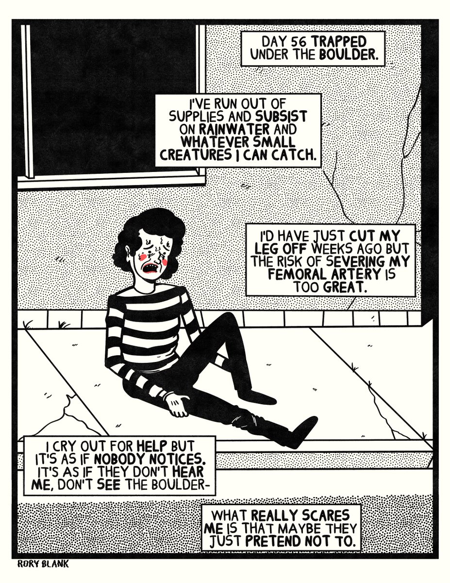 「Terror of The Cursed Mummy's Curse 」Rory Blankの漫画