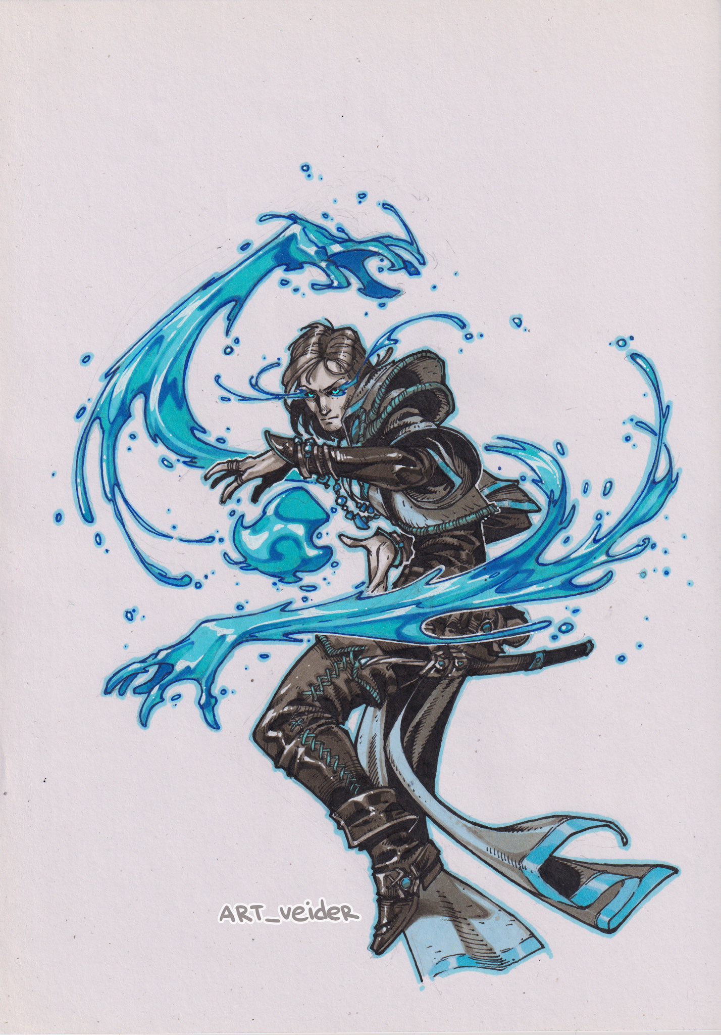 Water Wizard Art Midnight Pathlighter Printings, Prices, And