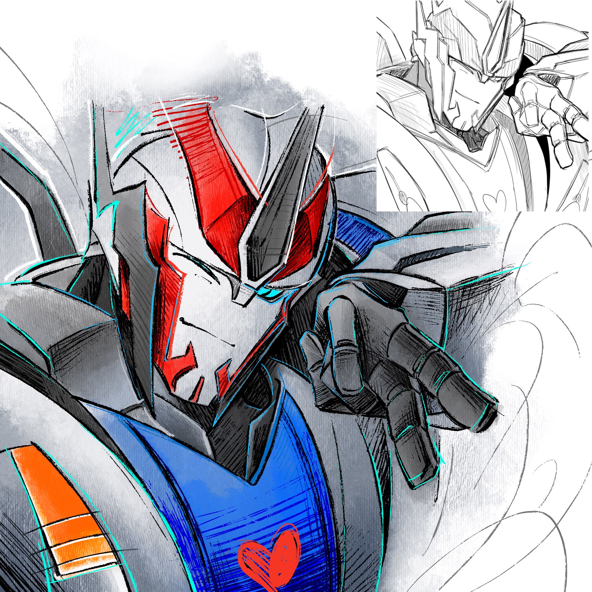 Transformers Prime Smoke Screen Sketch TFP : Smokescreen By Blink2