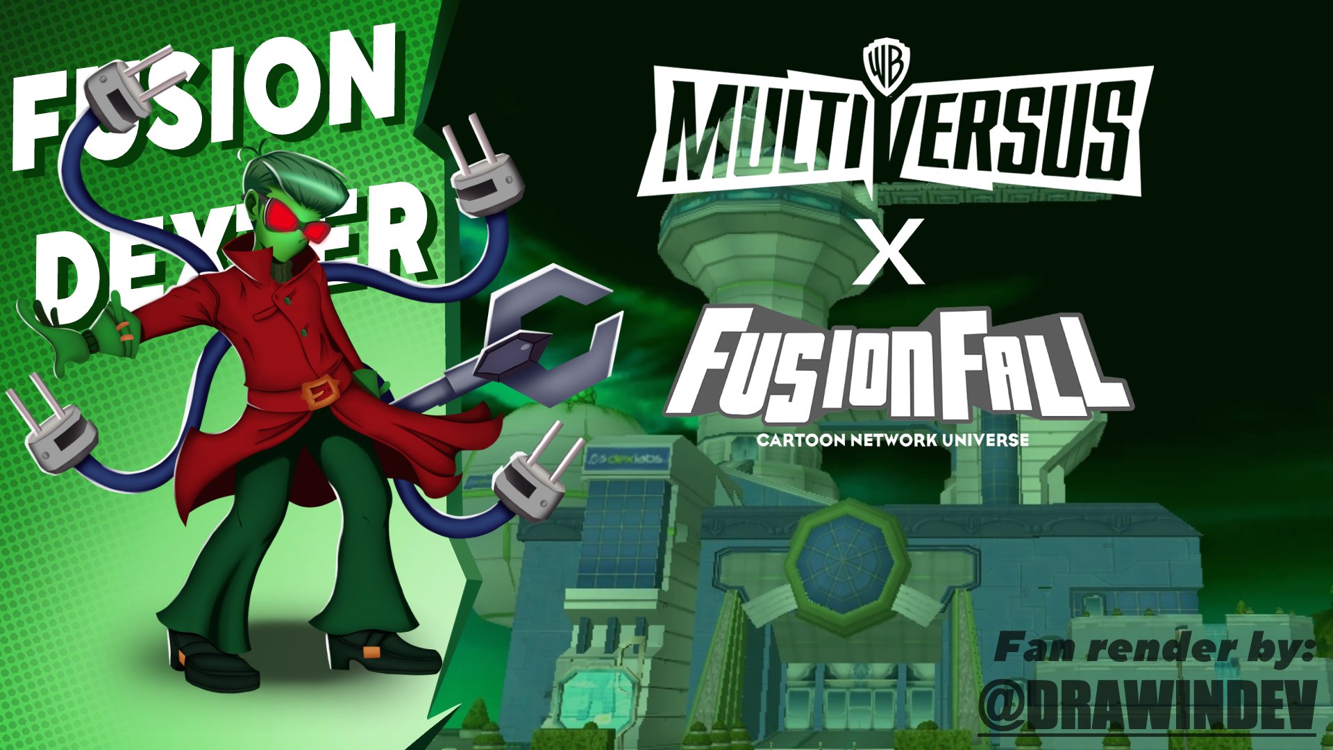 Fusionfall Fusion Dexter Fusion Fall First Foray Dragonchasers