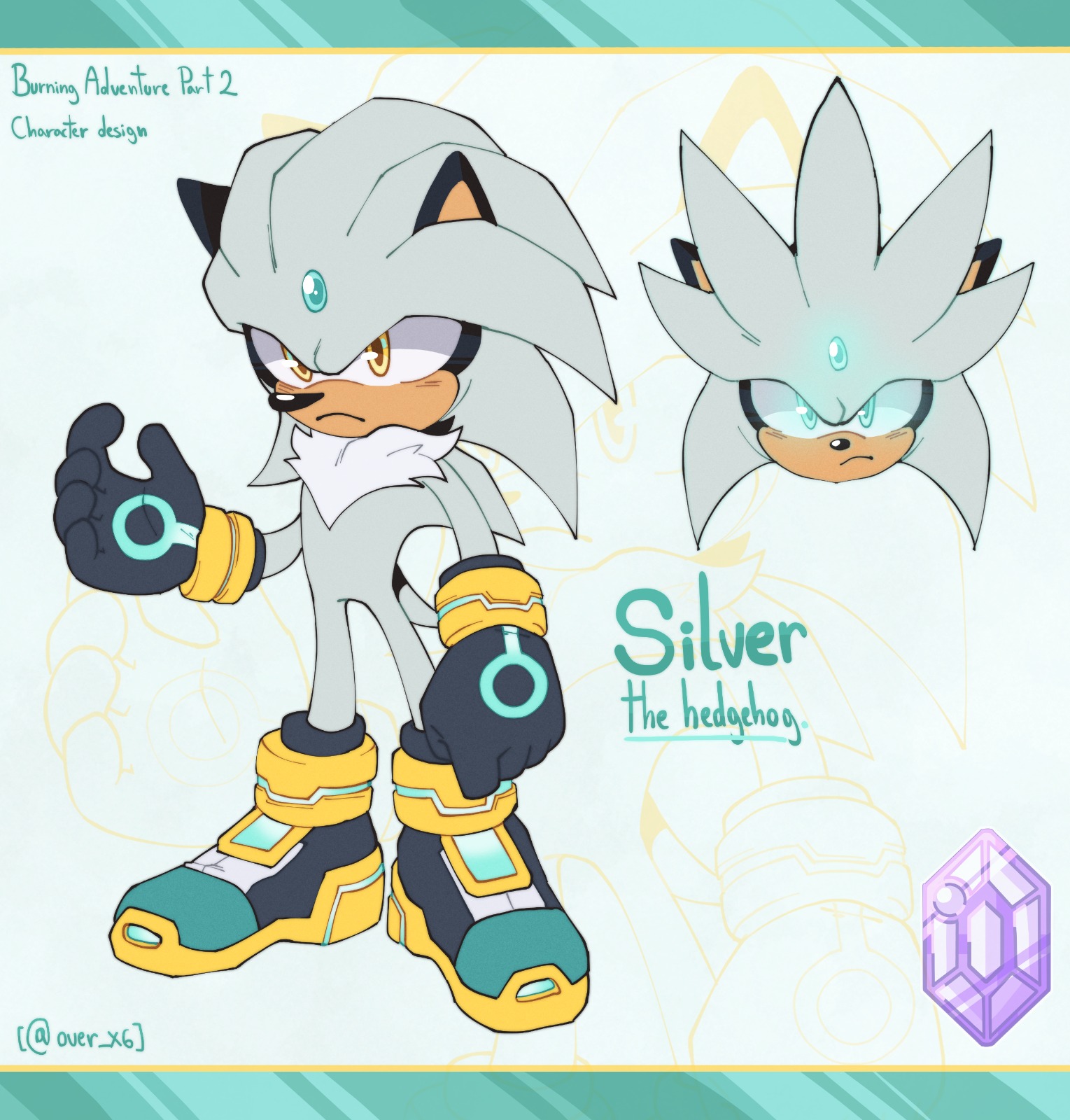 Sonic Boom Silver Concept Art If Silver Made An Appearance In Sonic