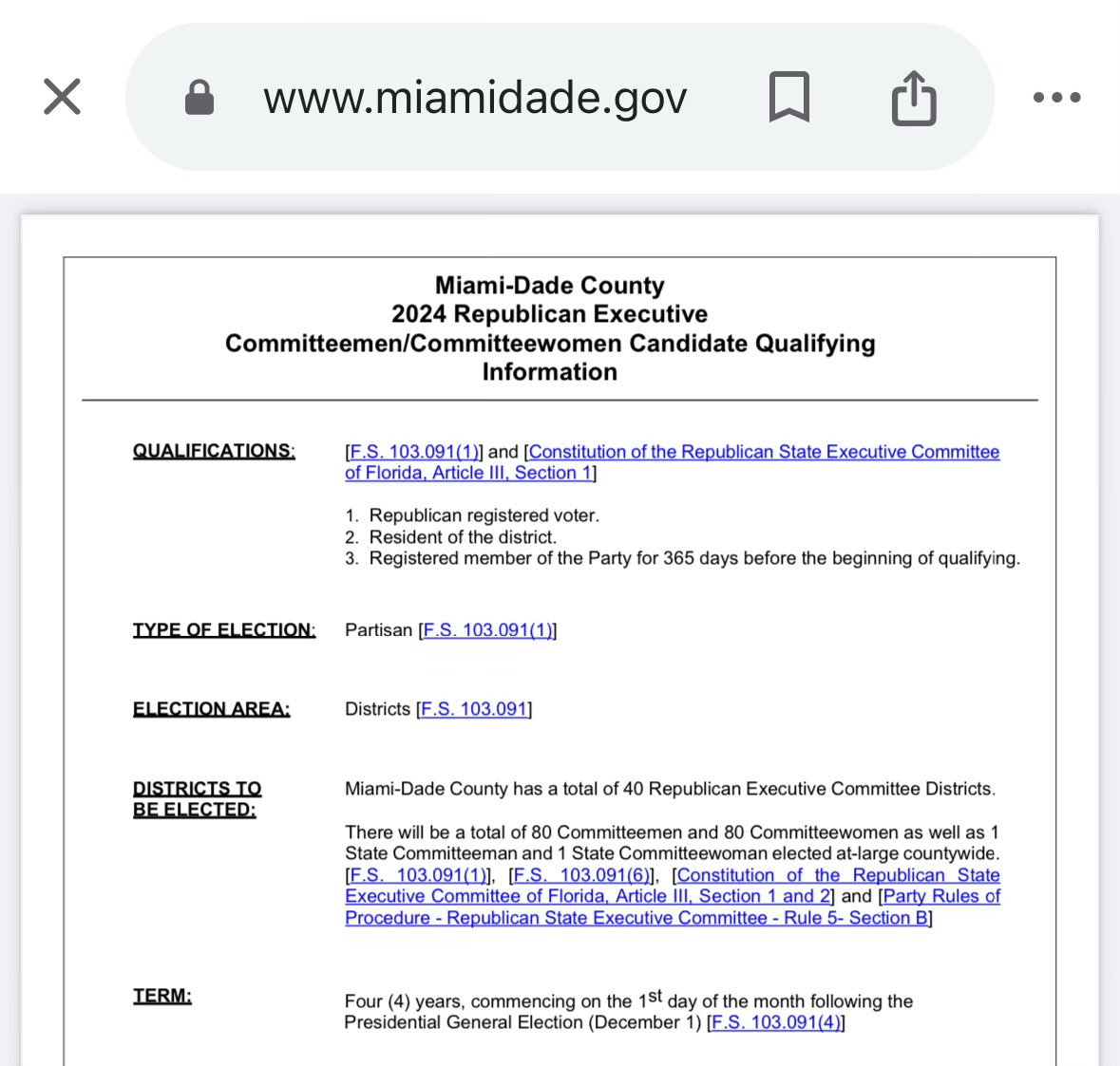 Meet the man currently nominated for a Florida State GOP Committeeman ...