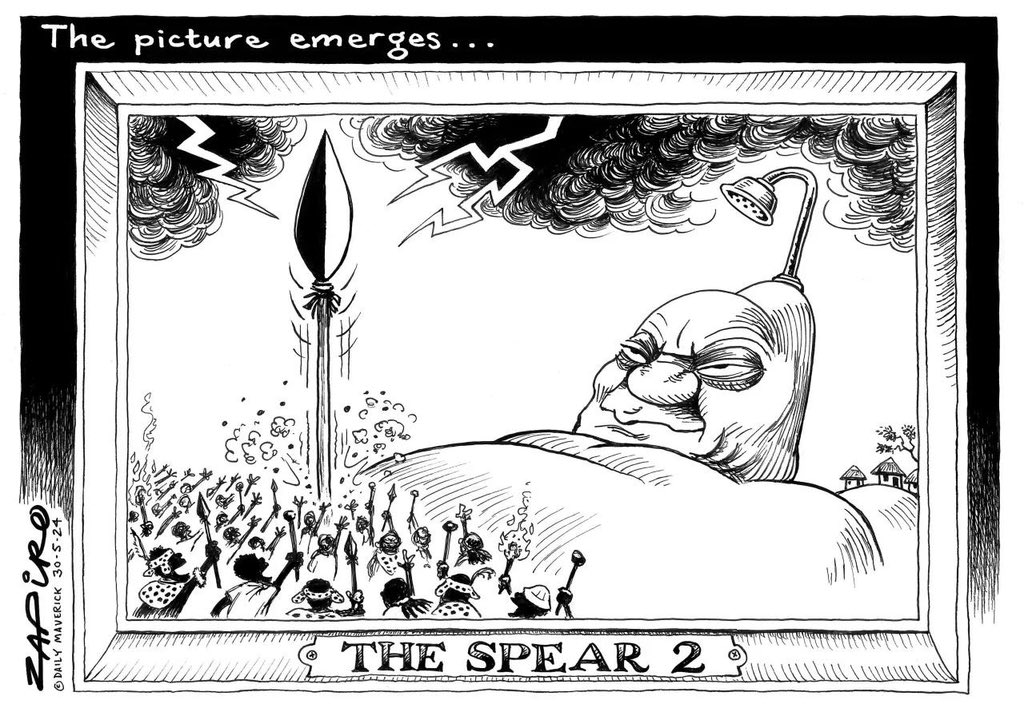 Jacob Zuma Painting The Spear The Spear Affair | The New Yorker