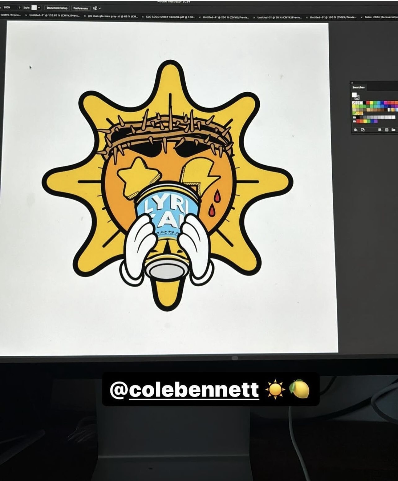 Glo Gang Sun Logo Wallpaper Glo Gang Png Images | Klipartz