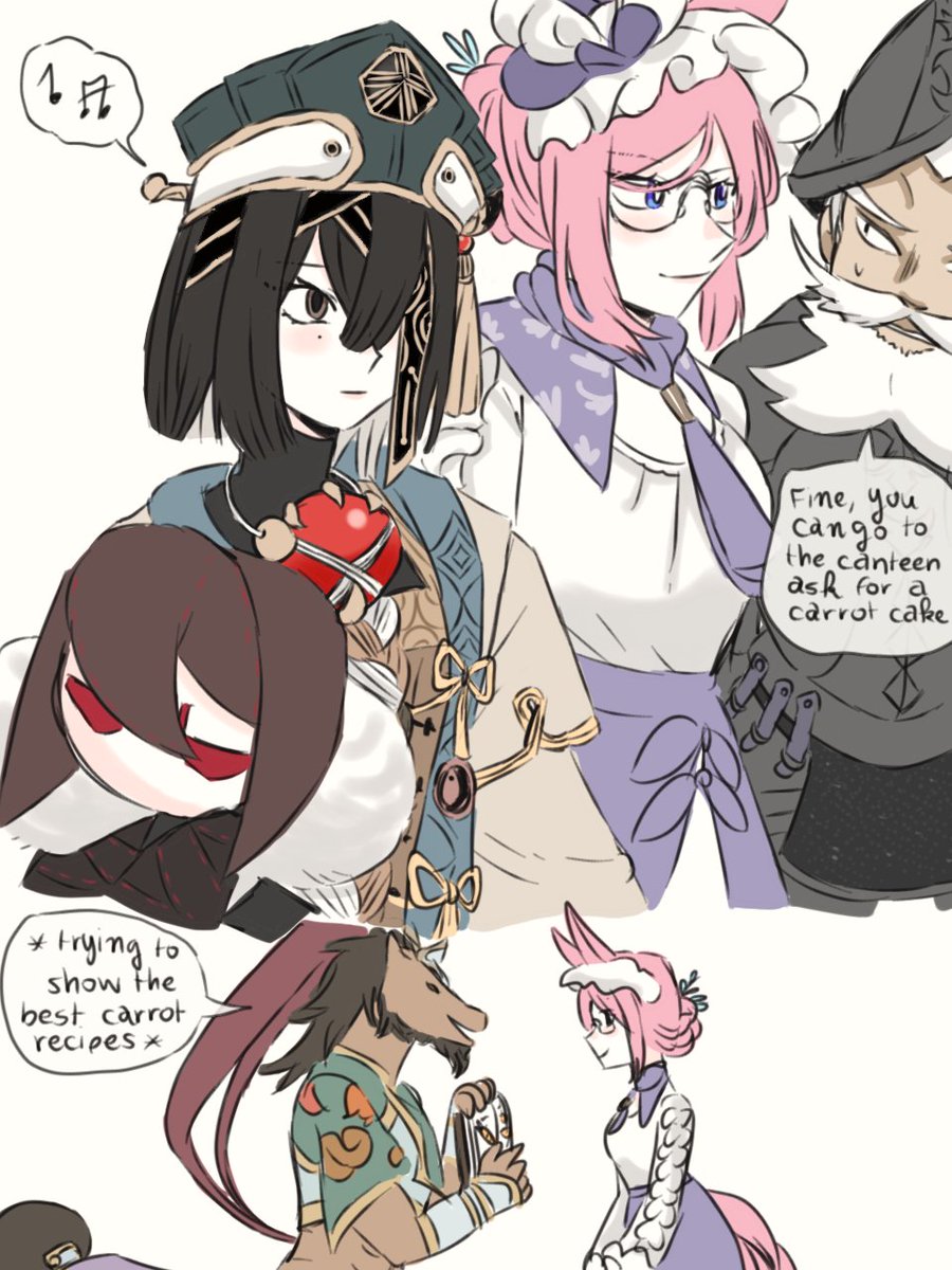 「A bit of school AU from a Tumblr request #FGO #FGOラジオ 」Lyospheの漫画