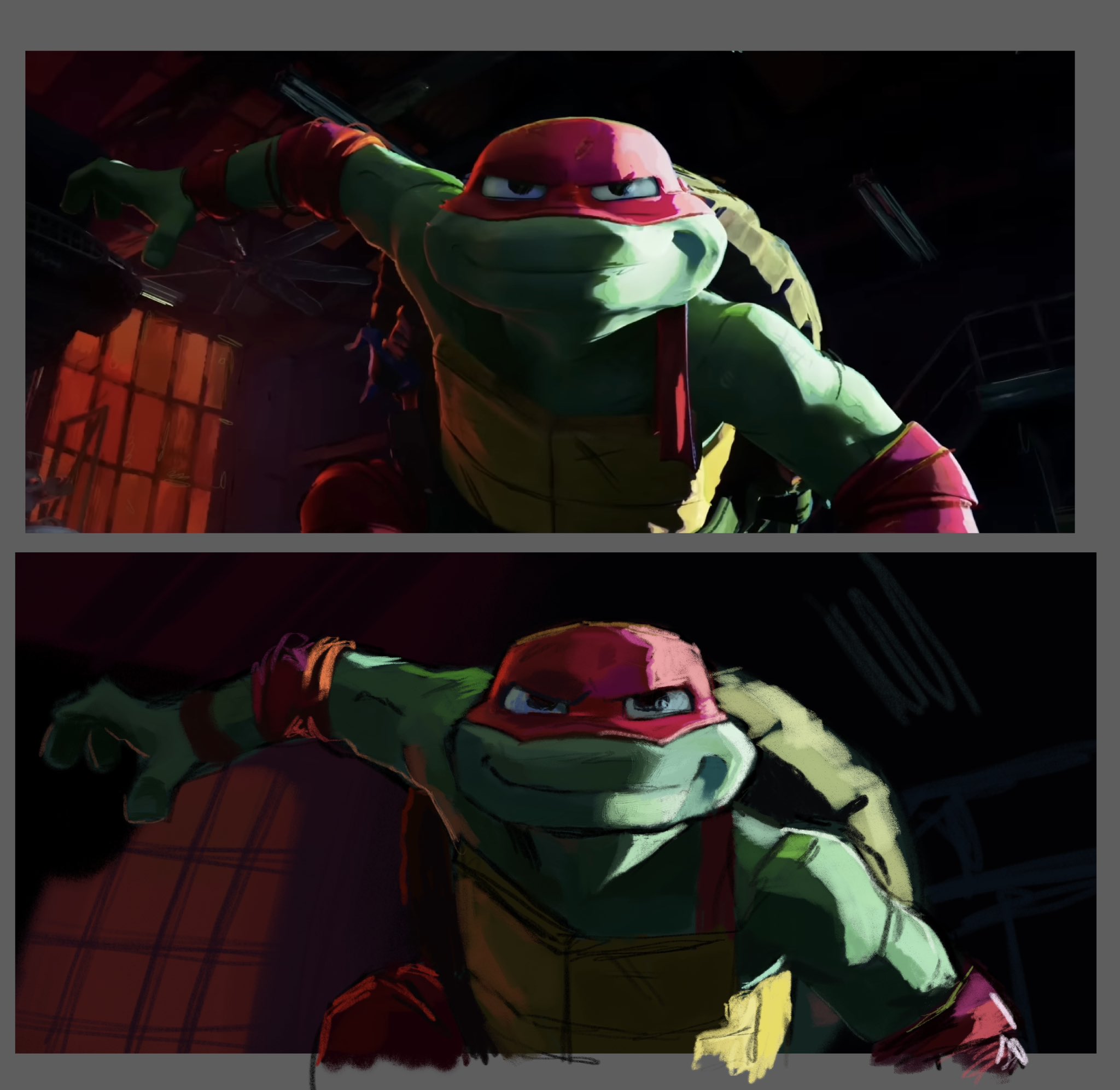 Tmnt 2012 Raph X Lector