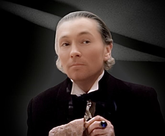 Young William Hartnell William Hartnell Dr Who Black And White Stock
