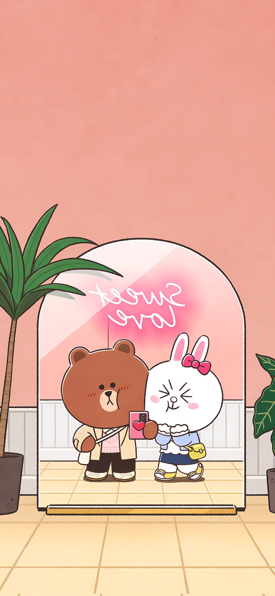Cony Wallpaper Cute Wallpaper. (Image Credit: Papers_app).