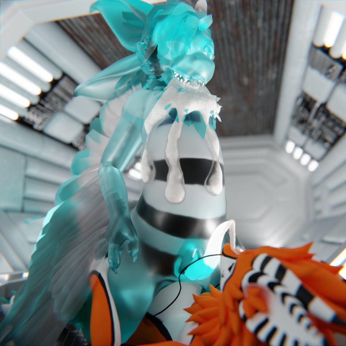 This gummi wanted to get filled full. Thankfully @GyLalaAD was willing ...